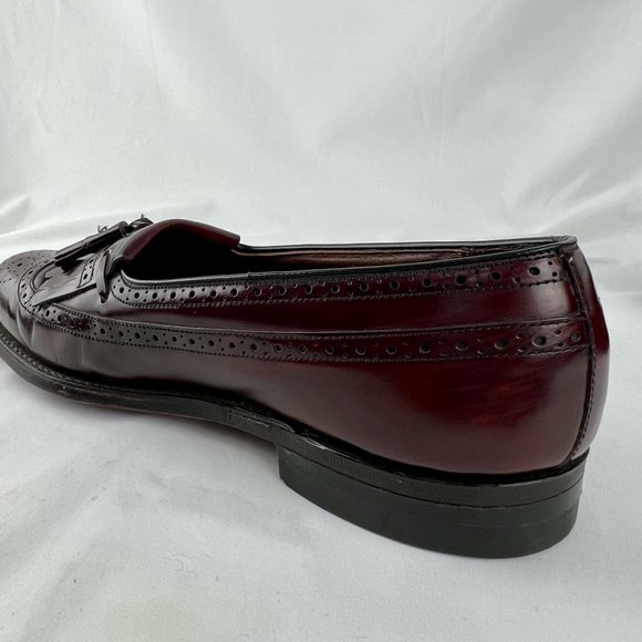 Hanover | Shoes | Hanover Masterflex Mens Leather Loafers Tassel Dress ...